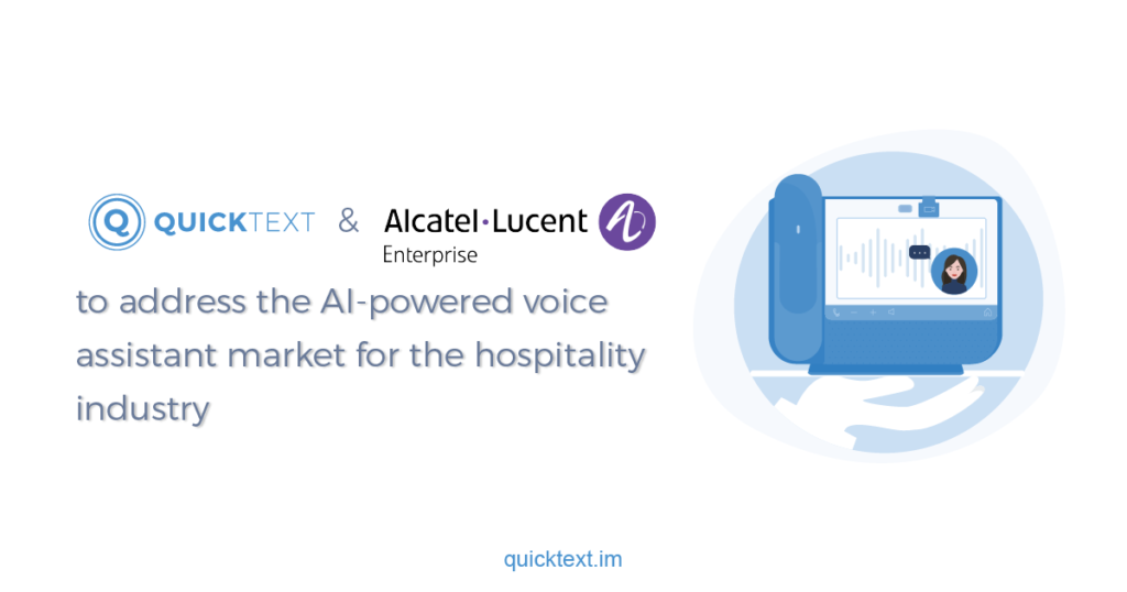 AI-Powered Voice Assistant - Quicktext & Alcatel-Lucent Enterprise