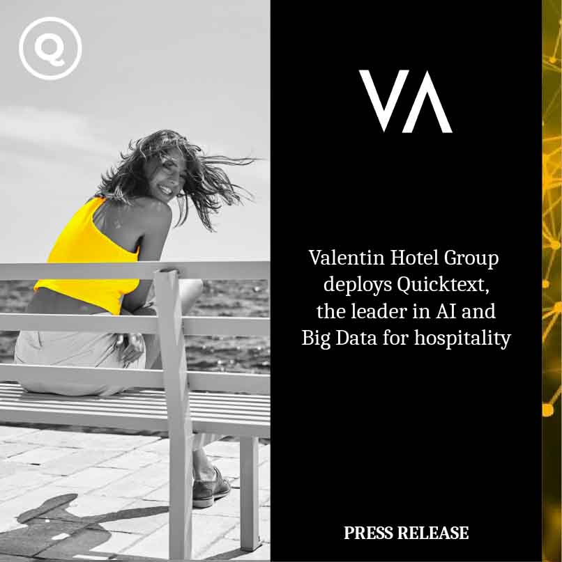 Valentin Hotels & Resorts deploys Quicktext | Quicktext