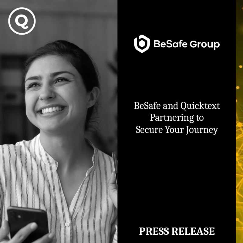 BeSafe y Quicktext: Viajes seguros con tecnología inteligente